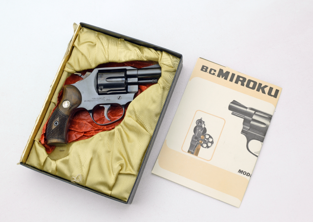MIROKU MODEL LIBERTY CHIEF REVOLVER CALIBER 38 SPECIAL & FACTORY BOX