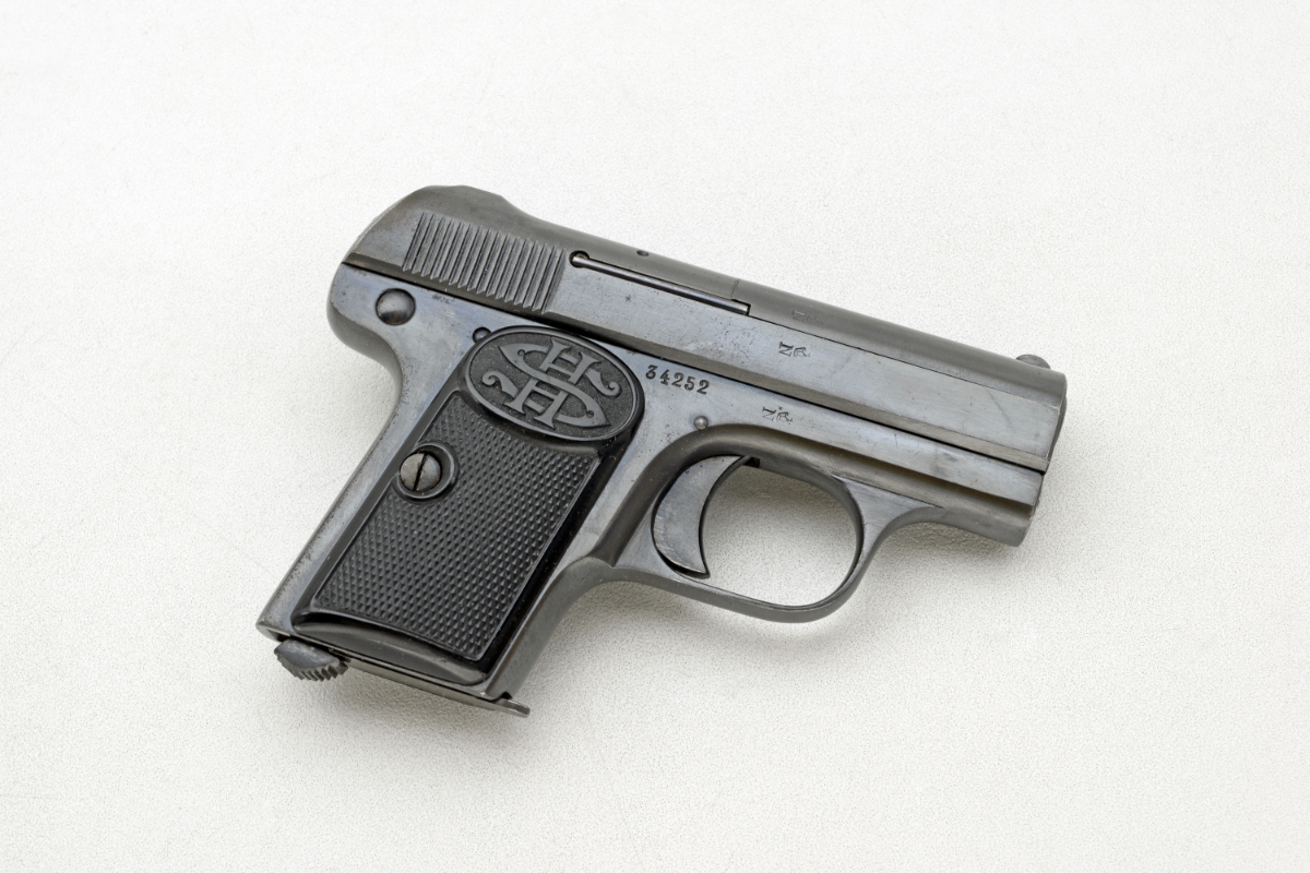 C. G Haenel Suhl Model 2 Semi-Auto Pistol Caliber 6.35mm - 25 Auto C&R ...