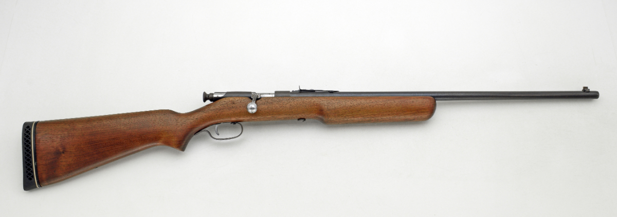 WESTERN FIELD MODEL - WARDS BOLT ACTION RIFLE SINGLE SHOT CALIBER 22 ...