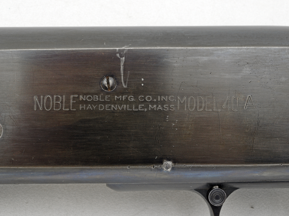 Noble Model 40-A Pump Action Shotgun 12 Gauge 2-3/4 Inch Chamber C&R Ok ...