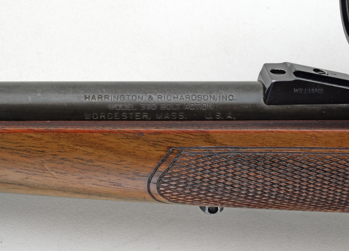 Harrington & Richardson Model 330 Bolt Action Rifle Caliber 7mm Magnum ...