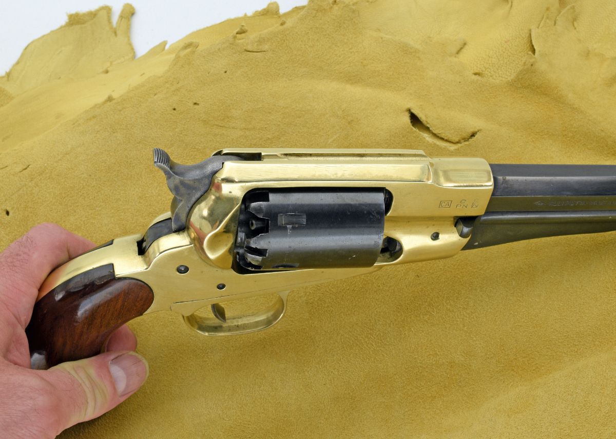F.Llipietta Model 1858 New Army Black Powder Revolver Caliber 44 .44 ...