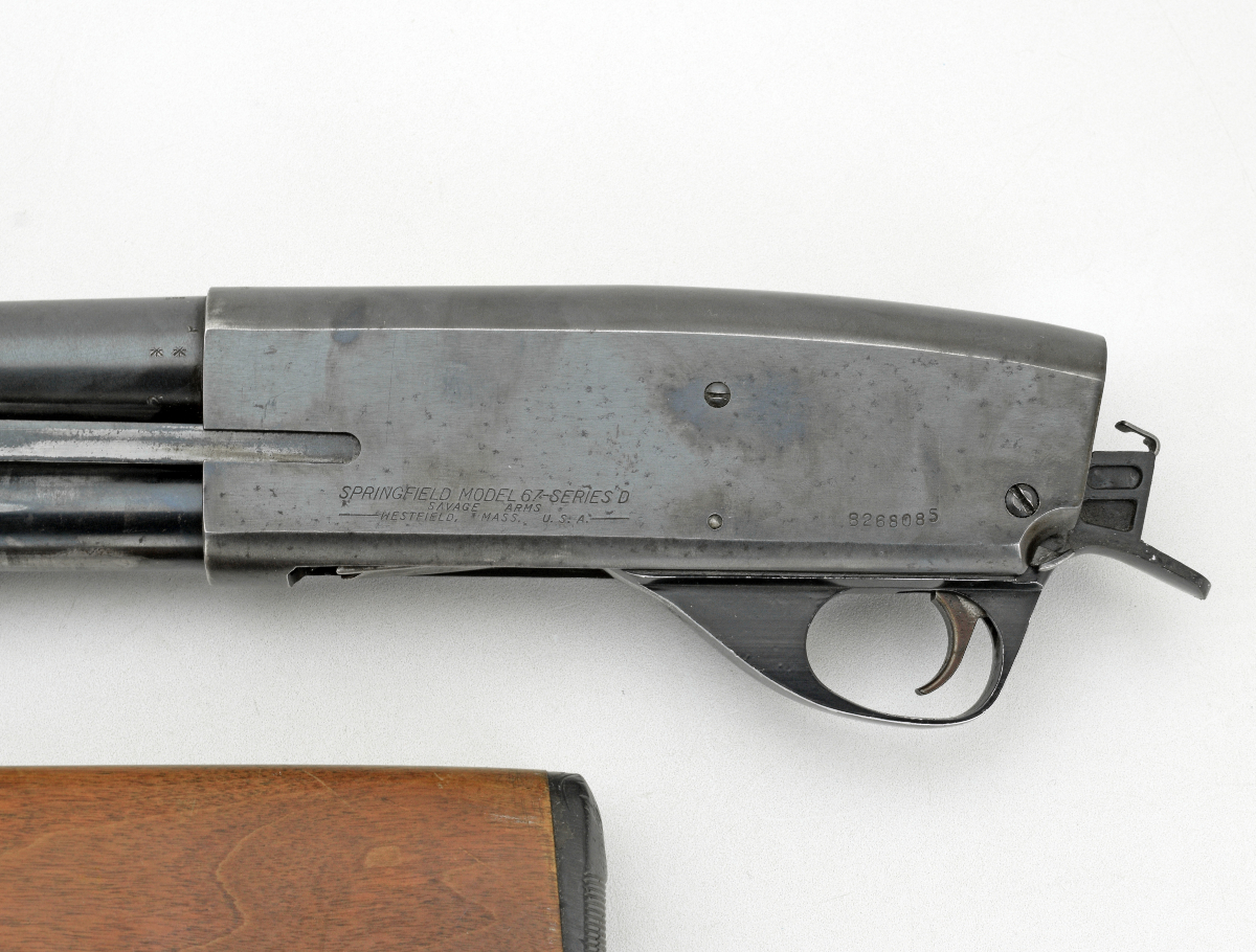 Savage Springfield Model 67 Pump Action Shotgun 12 Gauge 3 Inch Chamber ...