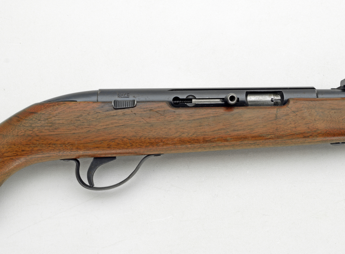 J.C HIGGINS MODEL - 25 SEMI AUTO RIFLE CALIBER 22 LONG RIFLE C&R OK ...