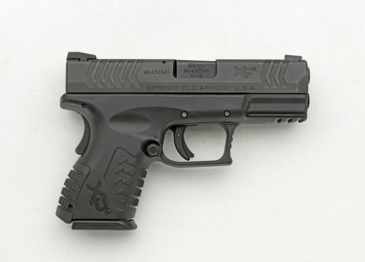 Springfield Xdm-9 Compact 3.8 Semi Auto Pistol Caliber 9x19 High ...