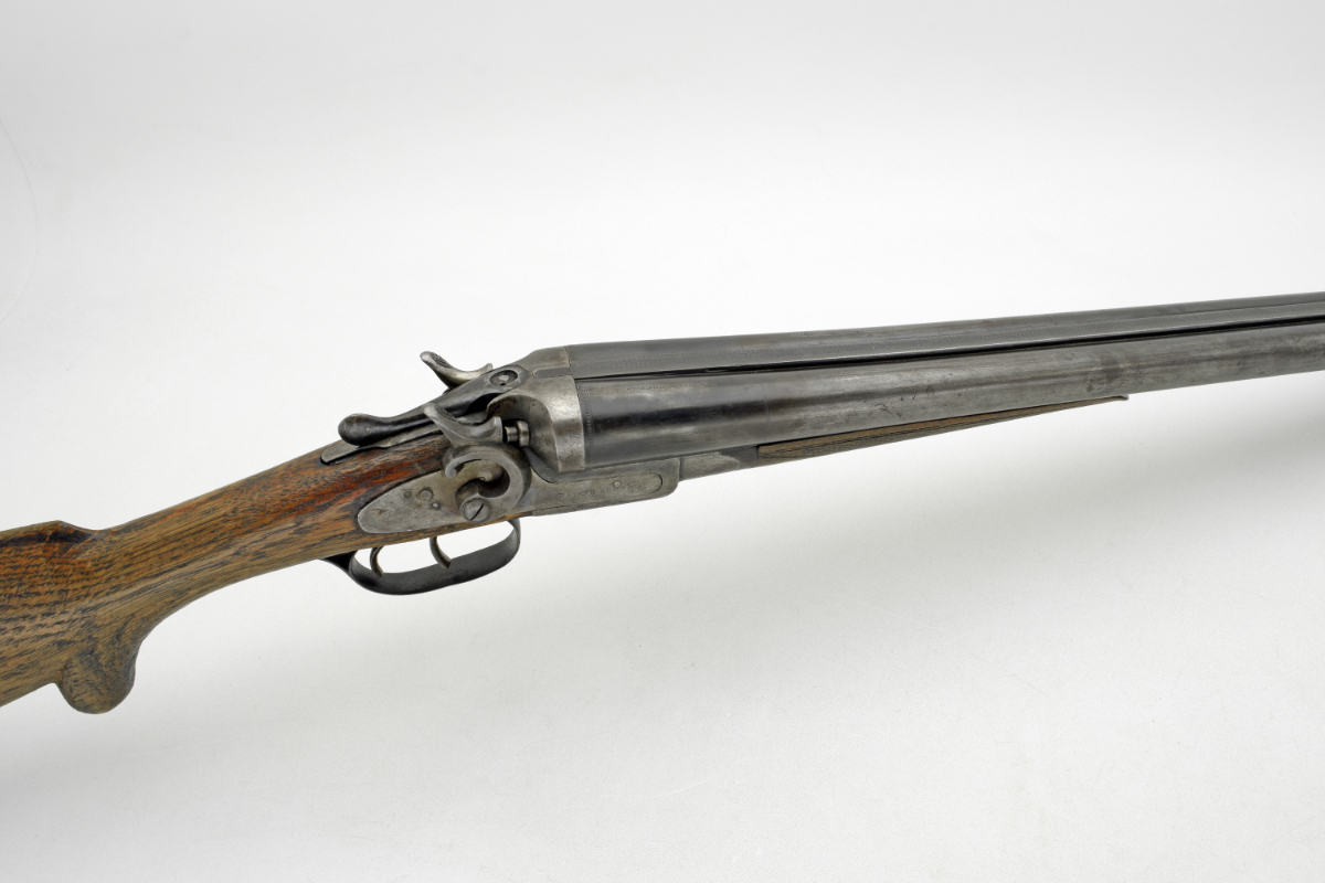 BAYARD ARMS HAMMER SIDE BY SIDE DOUBLE BARREL SHOTGUN 12 GAUGE 2-3/4 ...