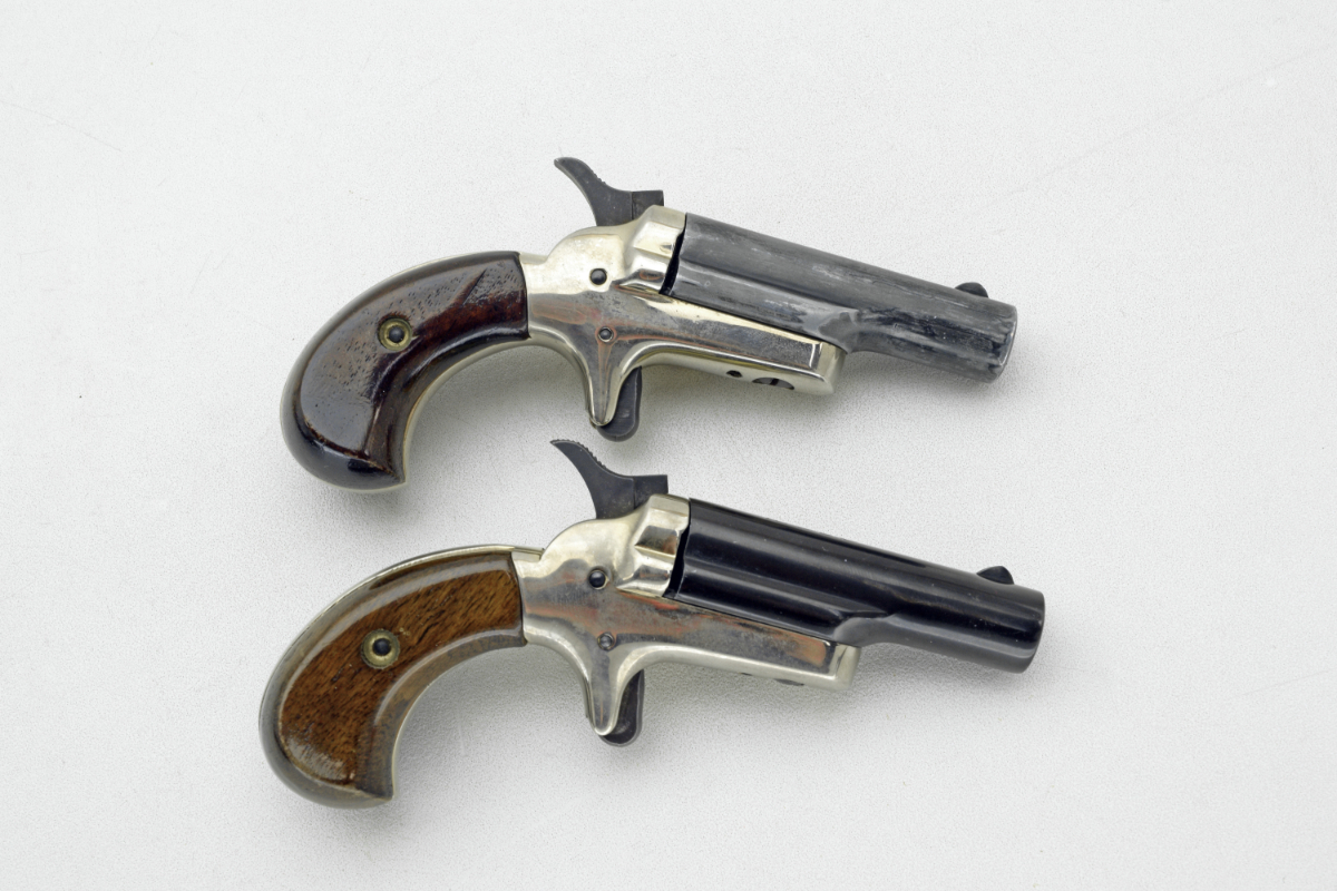COLT MODEL DERRINGERS SINGLE SHOT PISTOLS & CASE CALIBER 22 SHORT .22 ...