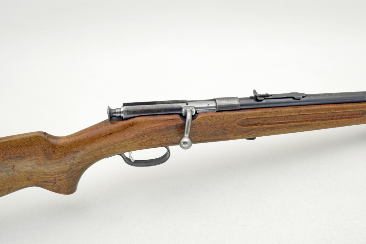 SPRINGFIELD ARMS MODEL 53-A BOLT ACTION SINGLE SHOT RIFLE CALIBER 22 ...