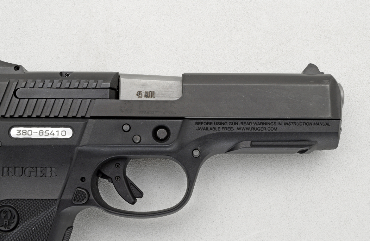 Ruger Model Sr45 Semi Auto Pistol Caliber 45 Auto 10 Round Mag .45 Acp ...