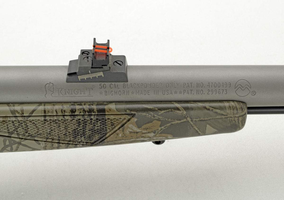 Knight Rifles BIGHORN INLINE SS BLACK POWDER MUZZLELOADER CALIBER 50 ...