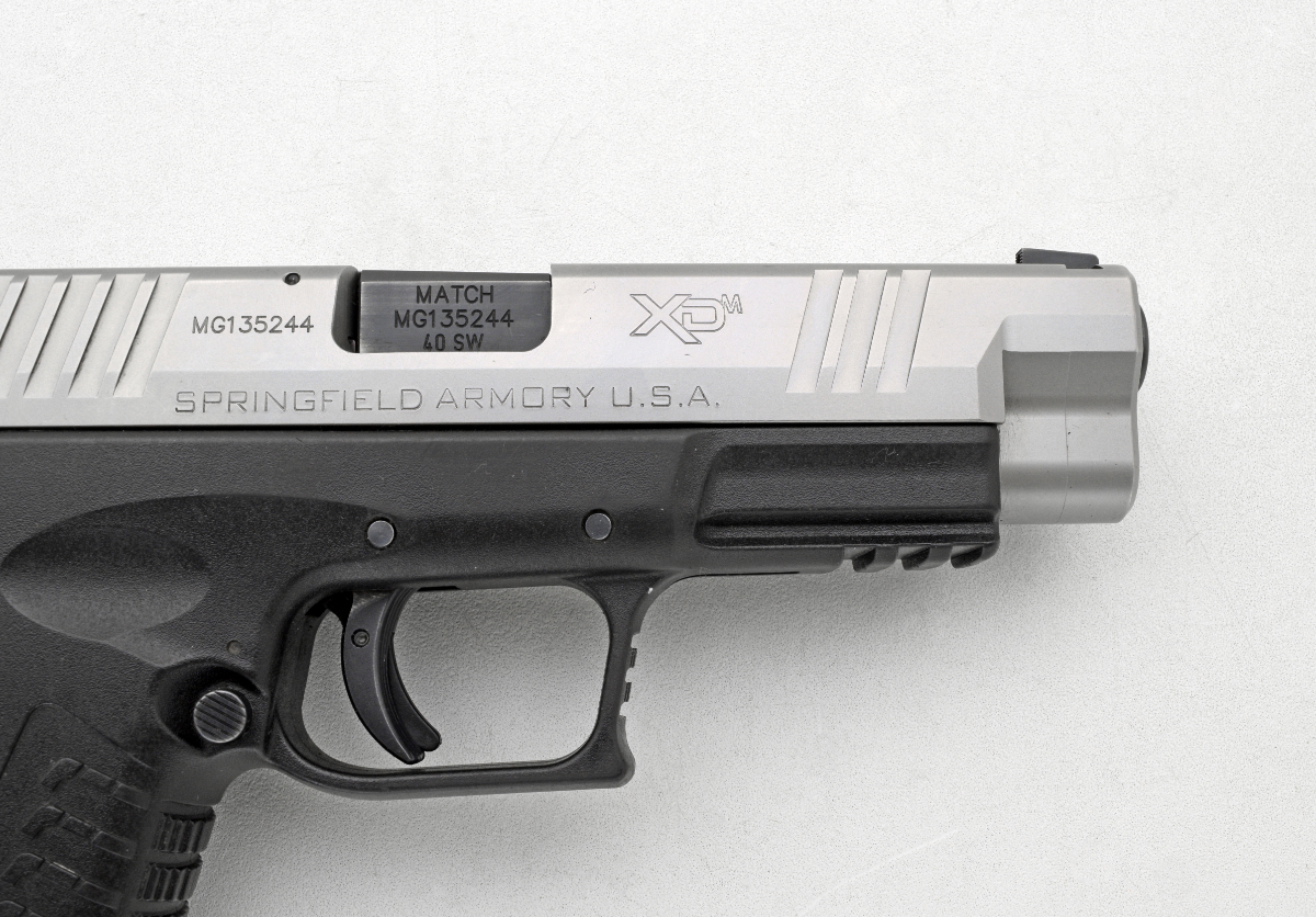 Springfield Armory Model Xdm-40 Semi Auto Pistol Caliber 40 S&W High ...