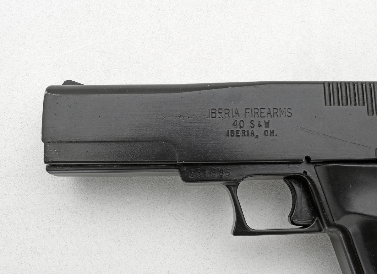 IBERIA FIREARMS MODEL IBERIA 40 SEMI AUTO PISTOL CALIBER 40 S&W ...
