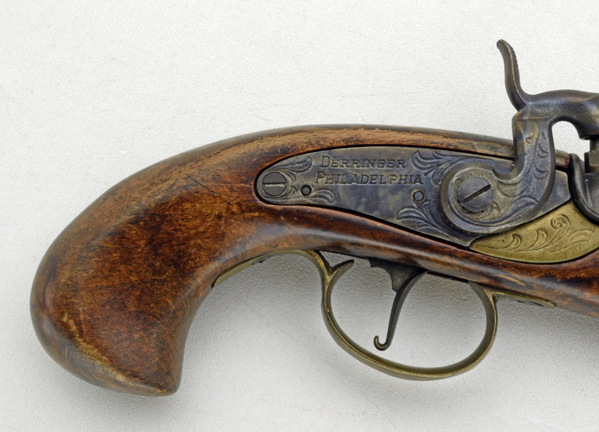 Jukar Derringer Black Powder Cap & Ball Single Shot Pistol Caliber 44 ...