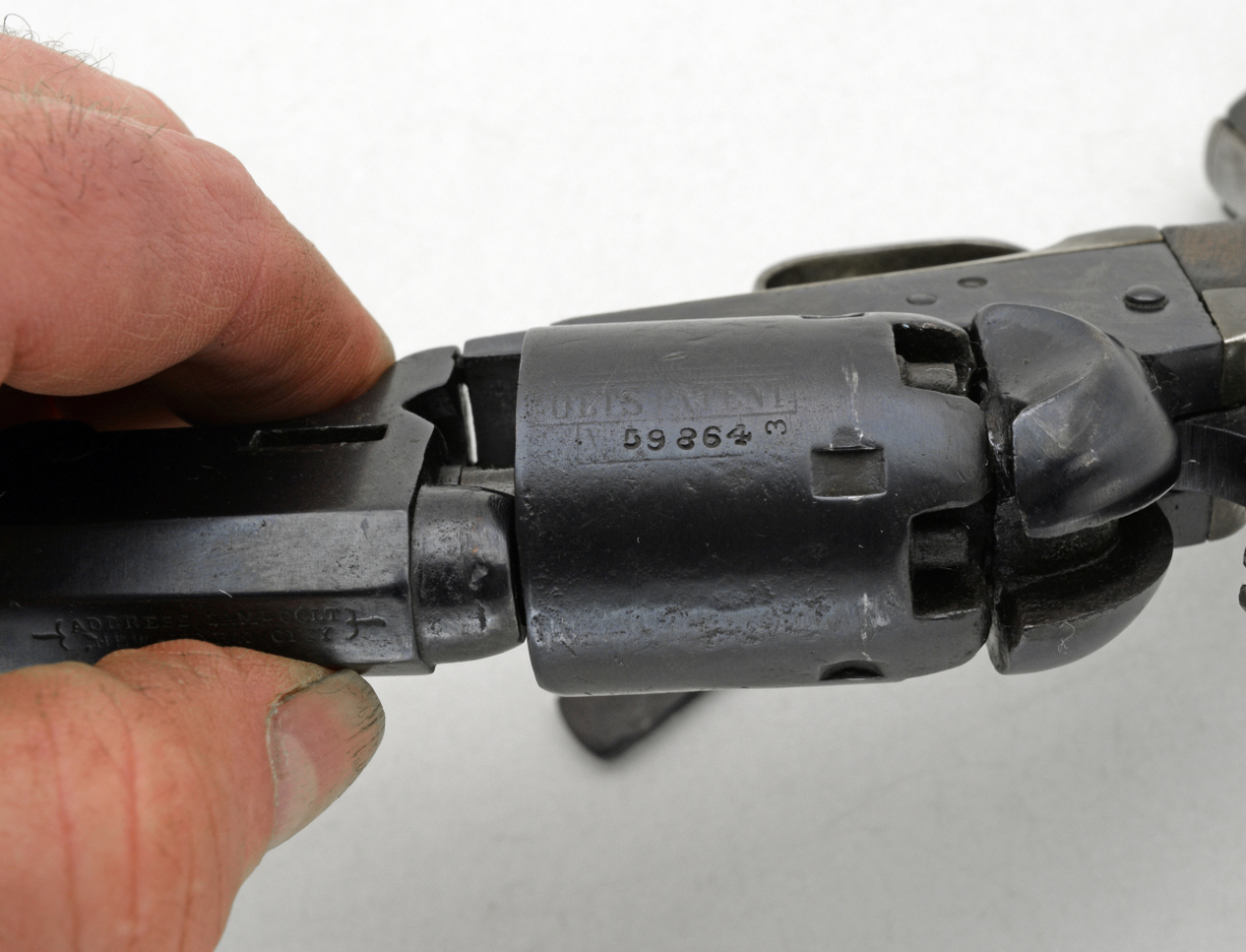 Colt Model 1849 Pocket Cap & Ball Revolver Caliber 31 Mfg 1856 .31 ...