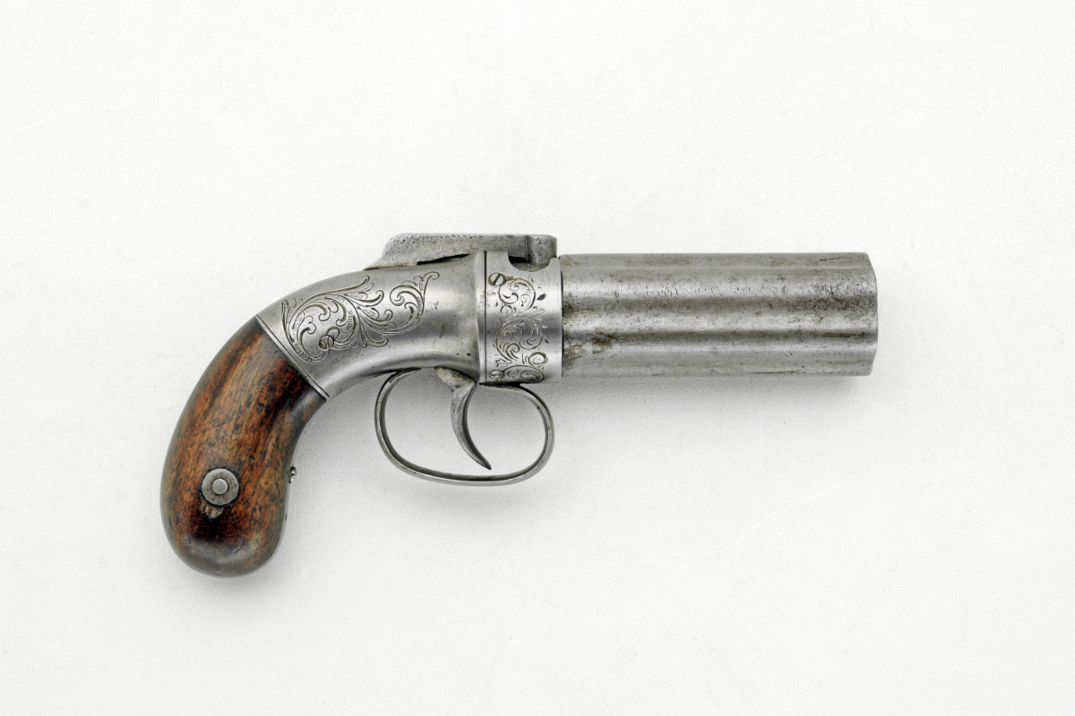Allen & Thurber No. 3 Pepperbox Blackpowder Revolver Caliber .31 Ball ...