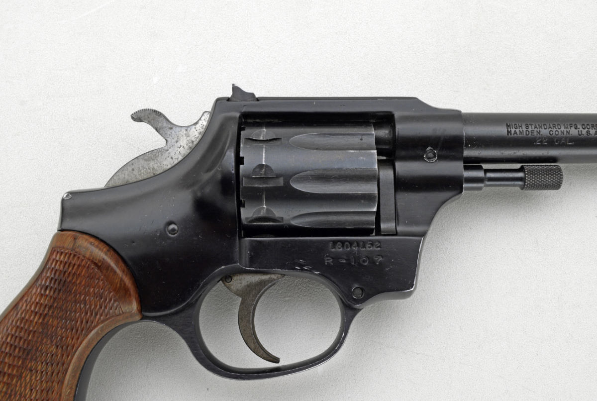 High Standard Model Sentinel Deluxe R-107 Revolver 9 Shot Caliber 22 ...