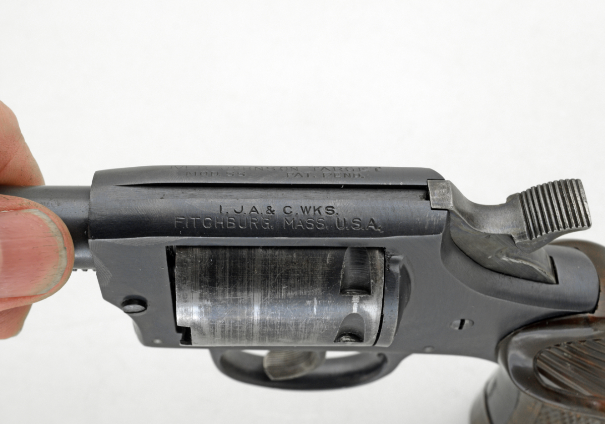 Iver Johnson Model 55 Double Action 8 Shot Revolver Caliber 22 Long ...