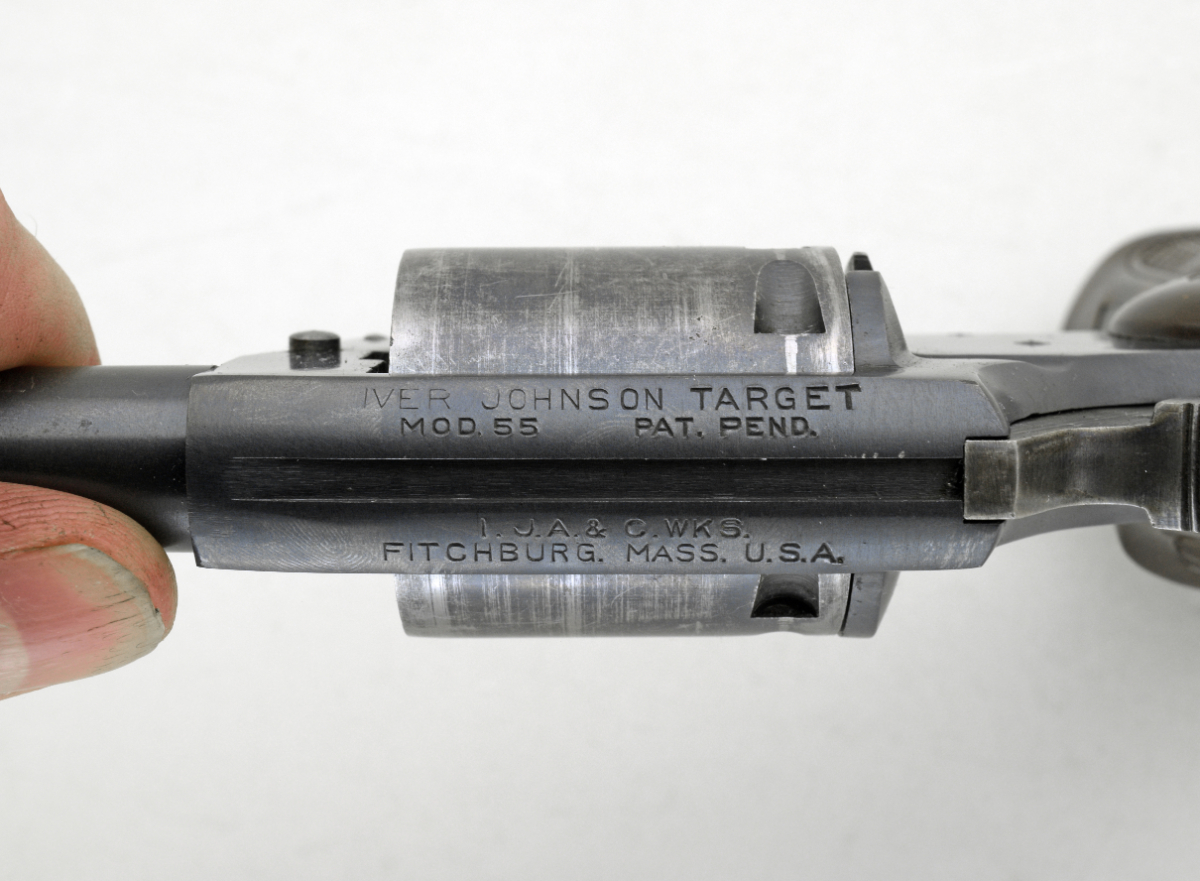 Iver Johnson Model 55 Double Action 8 Shot Revolver Caliber 22 Long ...