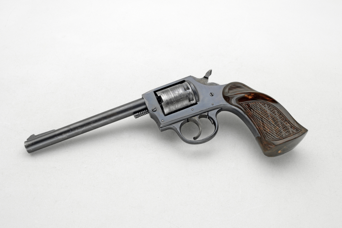 Iver Johnson Model 55 Double Action 8 Shot Revolver Caliber 22 Long ...