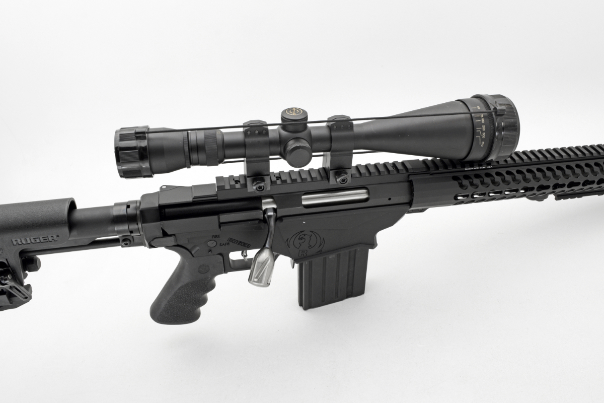 Ruger PRECISION BOLT ACTION RIFLE & SCOPE 6.5X20 CALIBER 308 WIN .308 ...