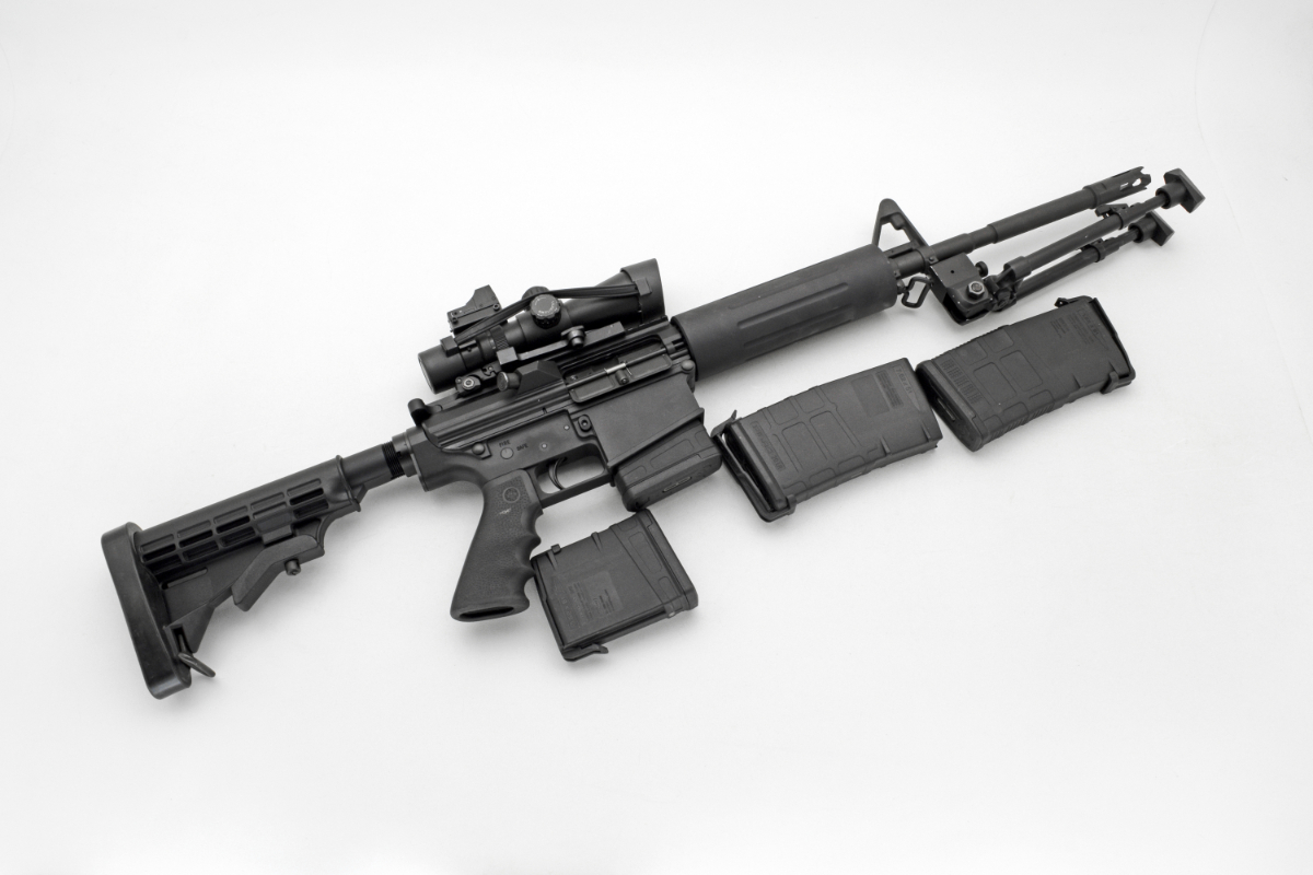 Dpms Panther Arms Model Lr-308 Semi Auto Rifle Caliber 308 Win & Scope ...
