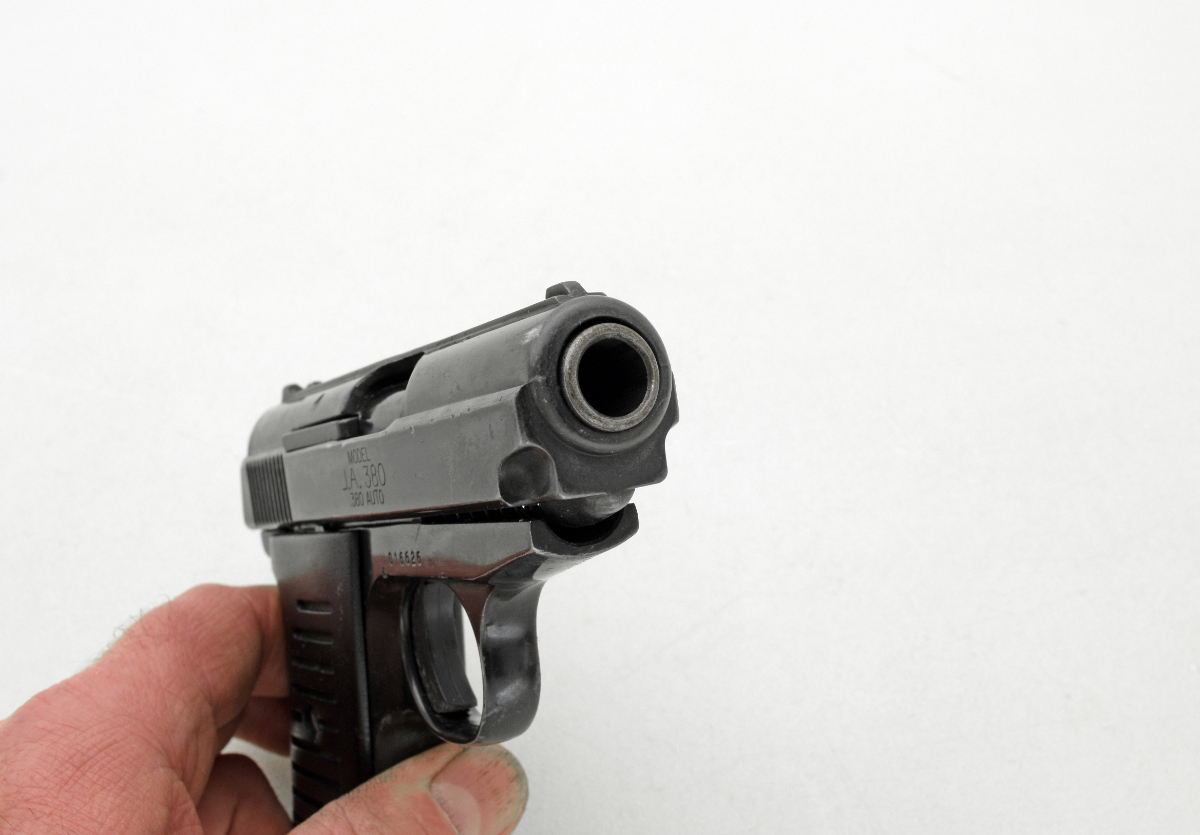 JIMENEZ ARMS MODEL JA 380 SEMI AUTO PISTOL CALIBER 380 AUTO .380 ACP ...