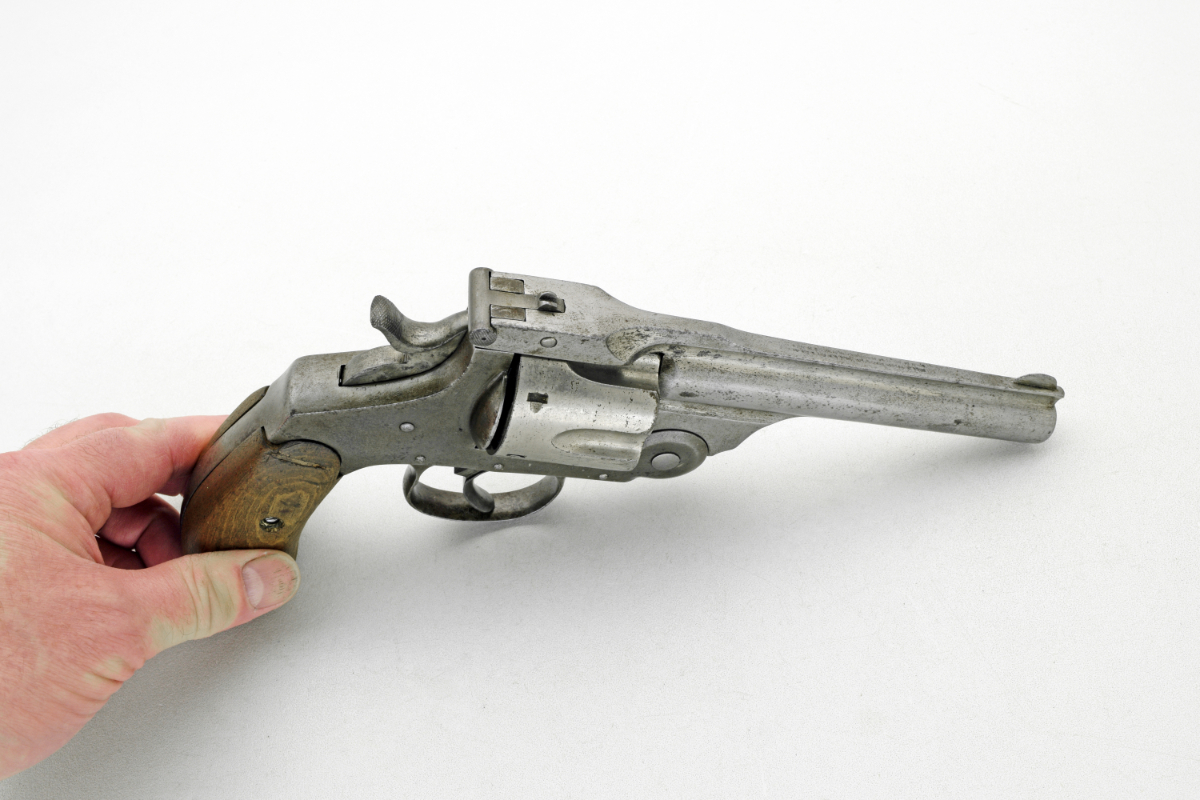 Smith & Wesson Model 3 Break Top Double Action Revolver Caliber 44 ...