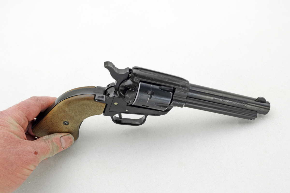 Fie Firearms Model Tex Single Action Revolver Caliber 22 Long Rifle .22 ...