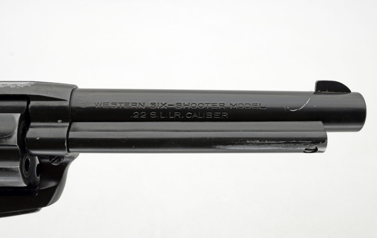 Hy-Hunter Model Western Six-Shooter Single Action Revolver Caliber 22-S ...