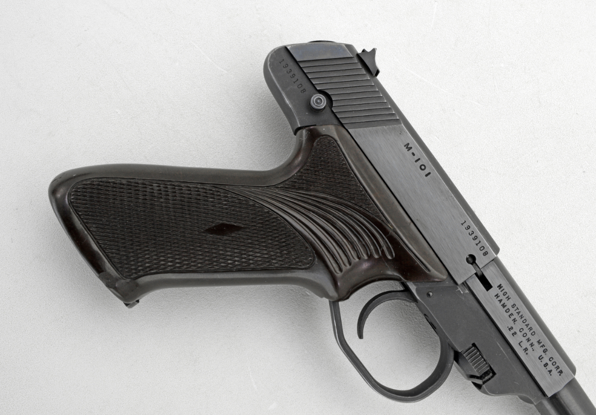 Hi-Standard Model M-101 Dura-Matic Semi-Auto Pistol Caliber 22 Long ...