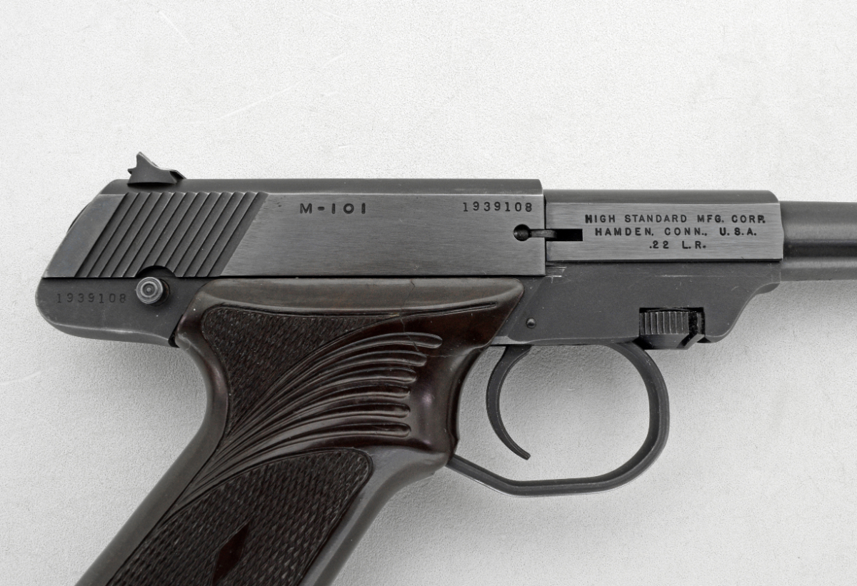Hi-Standard Model M-101 Dura-Matic Semi-Auto Pistol Caliber 22 Long ...