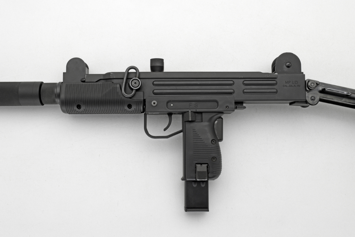 Walther Iwi Uzi Semi Auto Rifle Caliber 22 Long Rifle .22 Lr For Sale ...