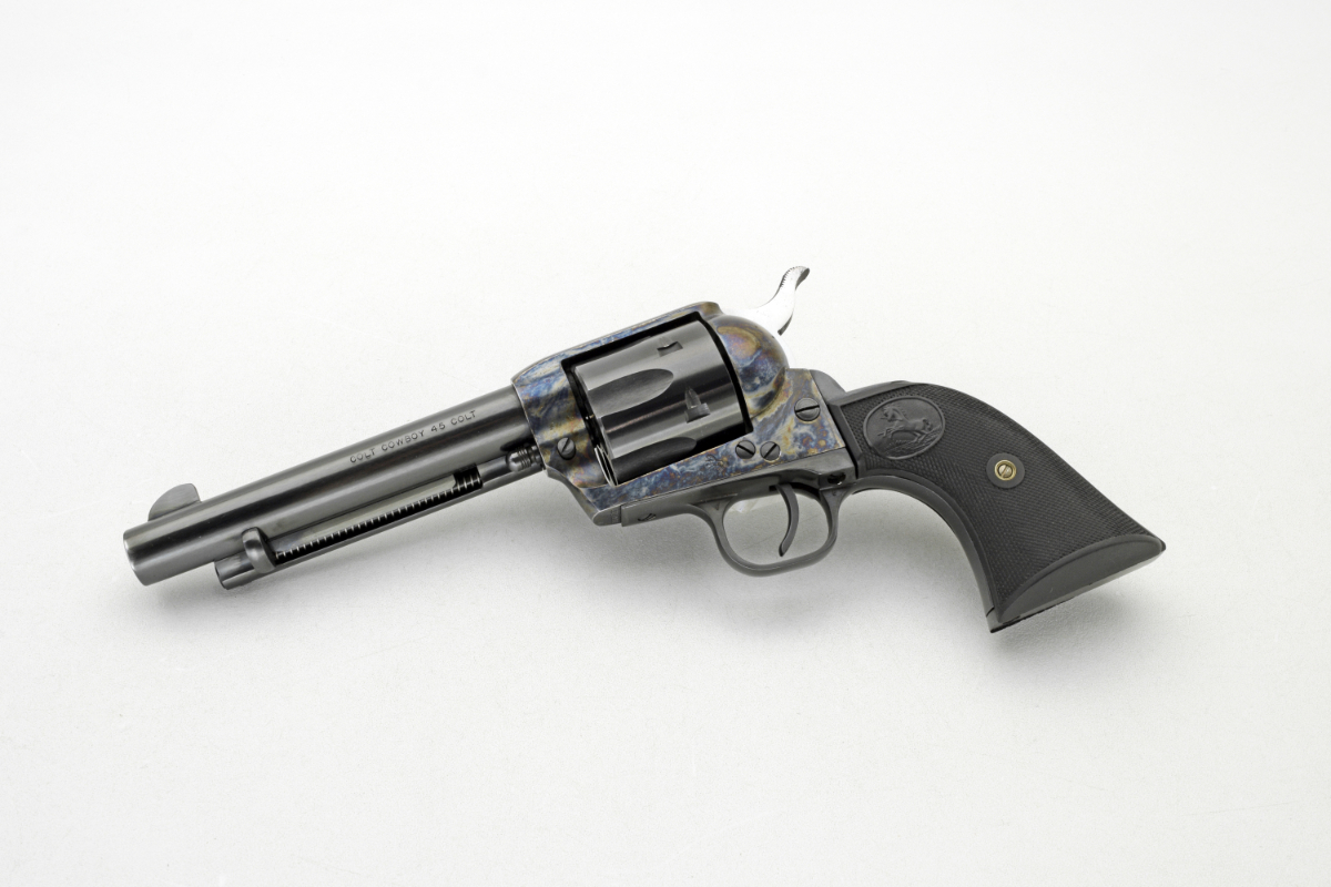 COLT COWBOY MODEL CB1850 SINGLE ACTION REVOLVER CALIBER 45 LONG COLT ...