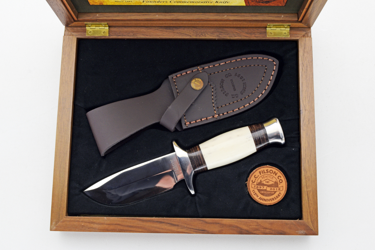 Filson C.C Filson 115 Anniversary Knife One Of 115 Collectors Knive For ...