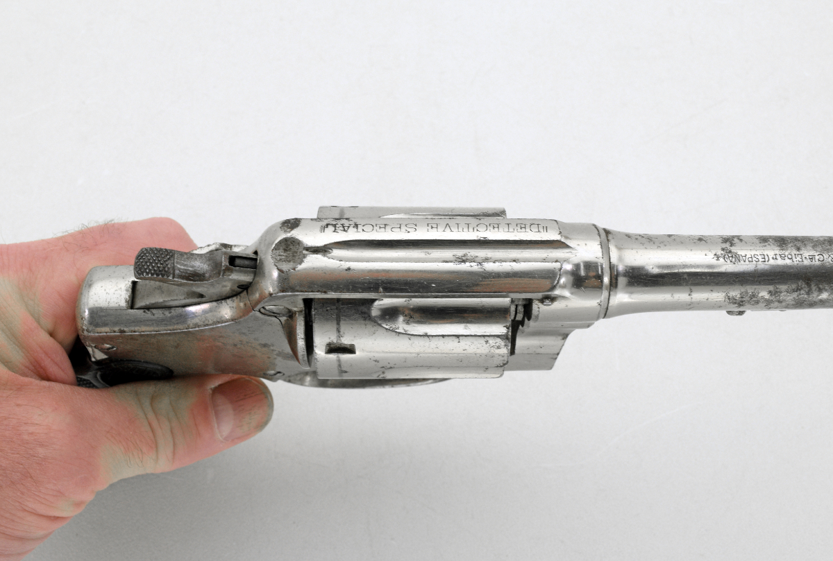 EIBAR DETECTIVE SPECIAL SPANISH REVOLVER S&W COPY CALIBER 38 LONG ...