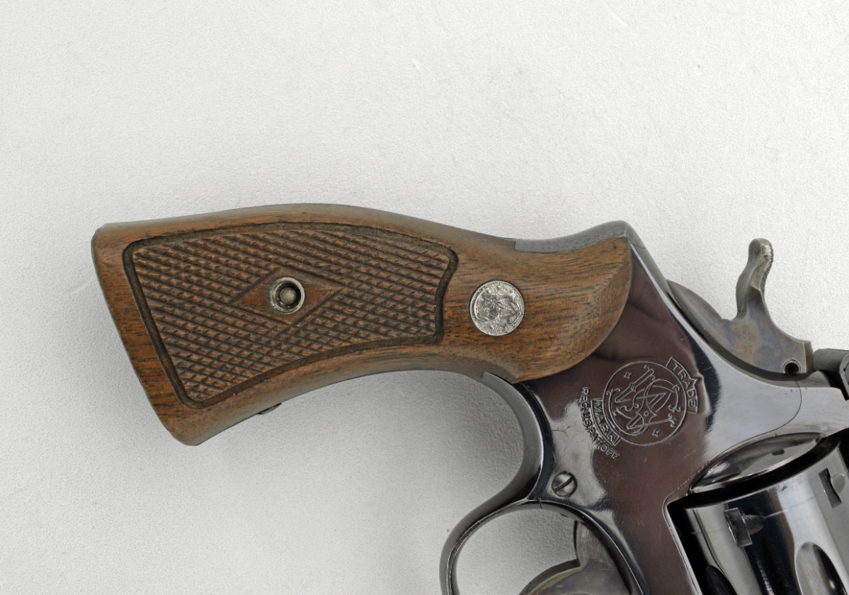 Smith & Wesson 14 K38 6" BARREL DOUBLE ACTION REVOLVER CALIBER 38 ...