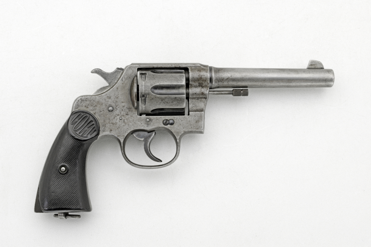 Colt Model New Service Double Action Revolver Caliber 45 Colt Mfg 1923 ...
