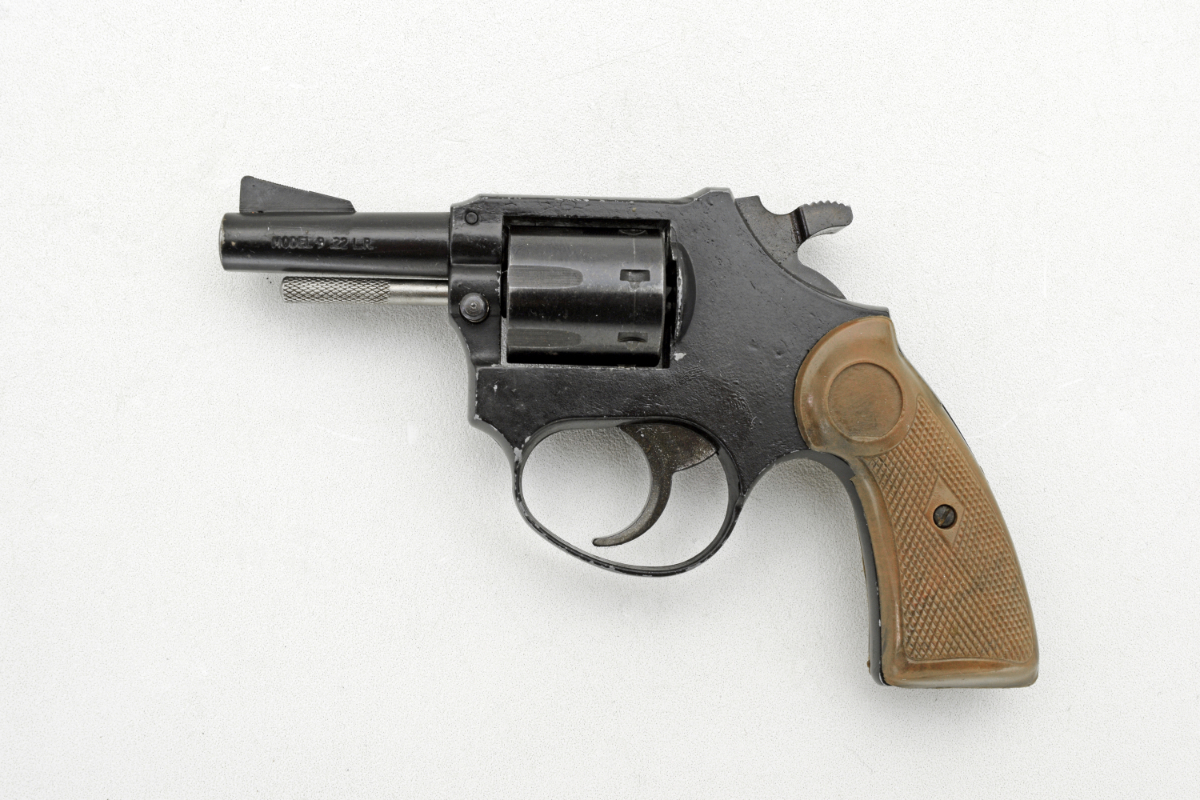 Inca Man Model 9 Double Action Revolver Caliber 22 Long Rifle .22 Lr ...