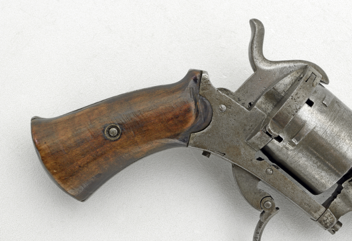 Belgian Elg Pinfire Revolver Caliber 9mm Antique No Ffl Needed 9mm ...