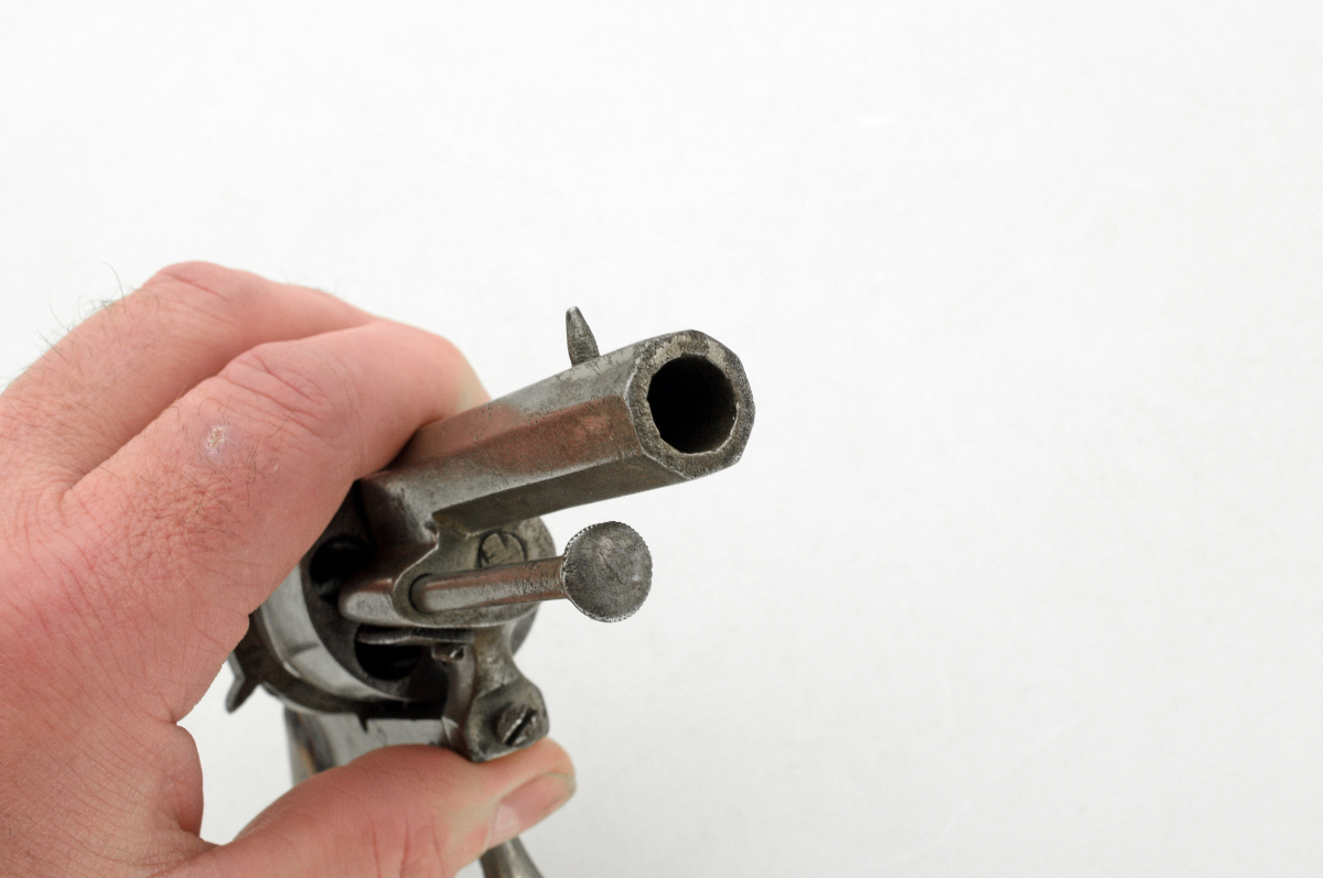 Belgian Elg Pinfire Revolver Caliber 9mm Antique No Ffl Needed 9mm ...