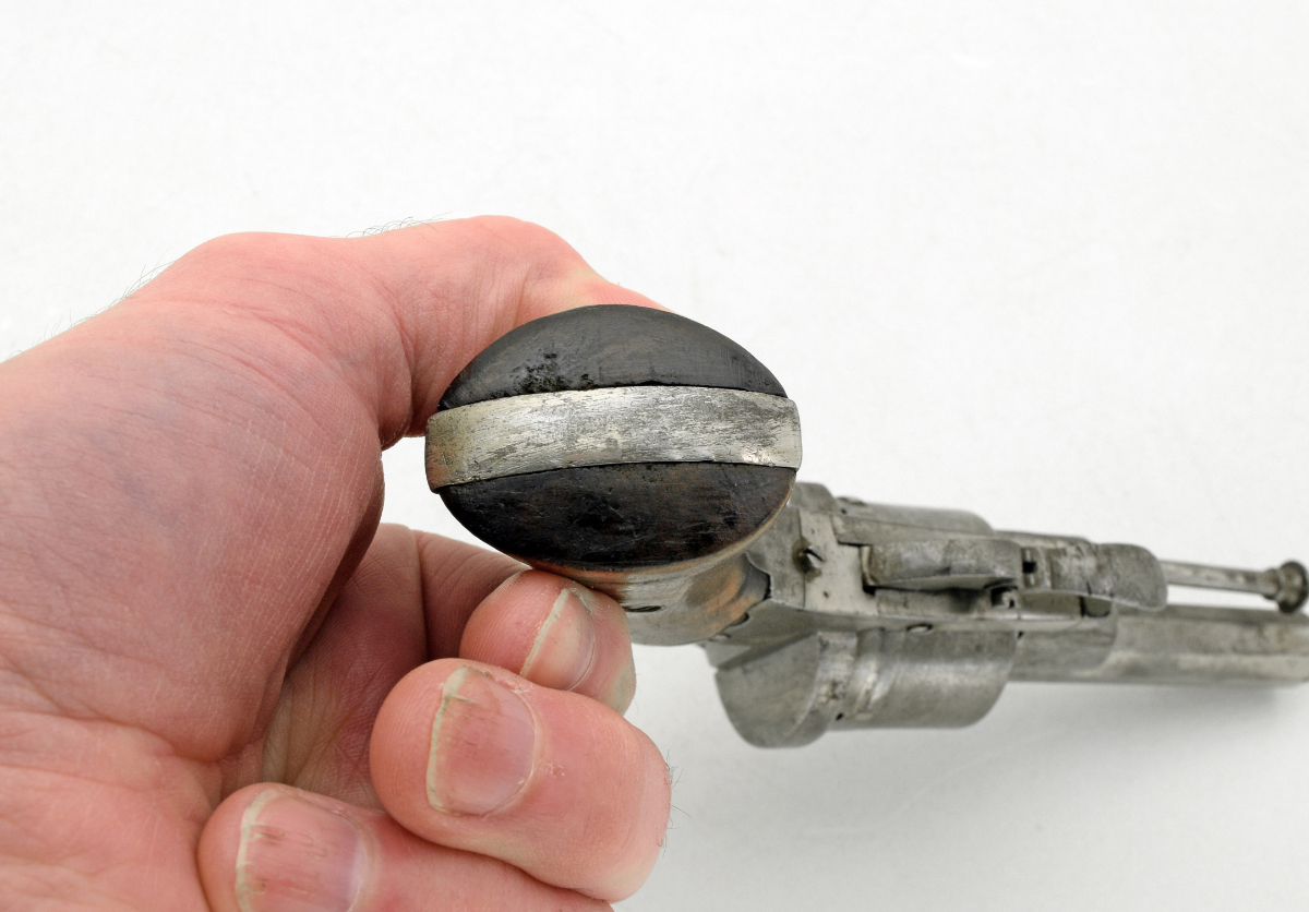 Belgian Elg Pinfire Revolver Caliber 9mm Antique No Ffl Needed 9mm ...