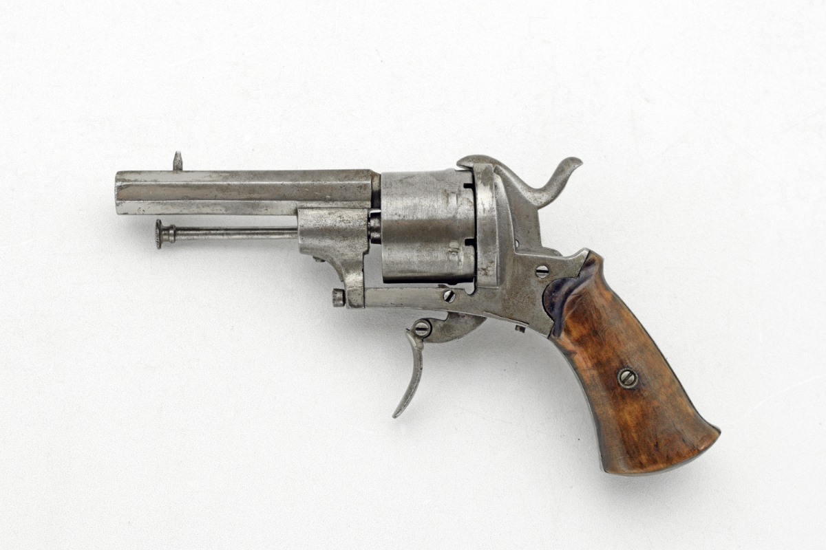 Belgian Elg Pinfire Revolver Caliber 9mm Antique No Ffl Needed 9mm ...