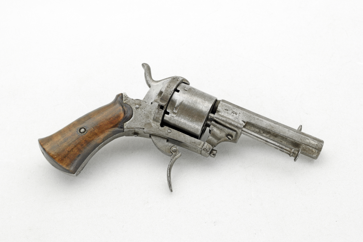 Belgian Elg Pinfire Revolver Caliber 9mm Antique No Ffl Needed 9mm ...