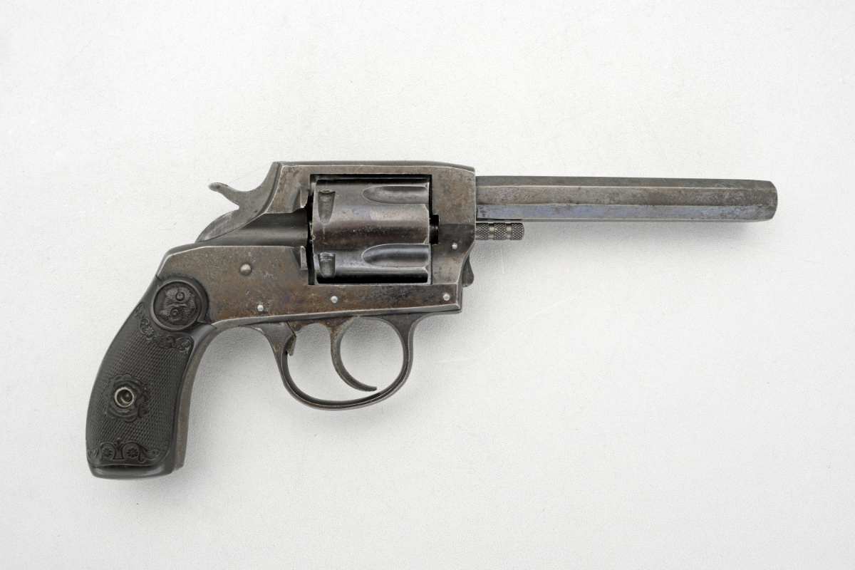 IVER JOHNSON MODEL 1900 DOUBLE ACTION REVOLVER CALIBER 38 S&W C&R OK