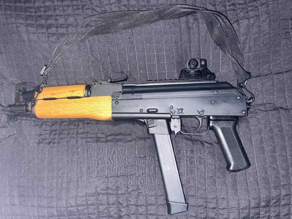 Draco Nak9 (9mm) Hasnt Even Fired 50 Rounds. Taken Well Care Of. 9mm ...