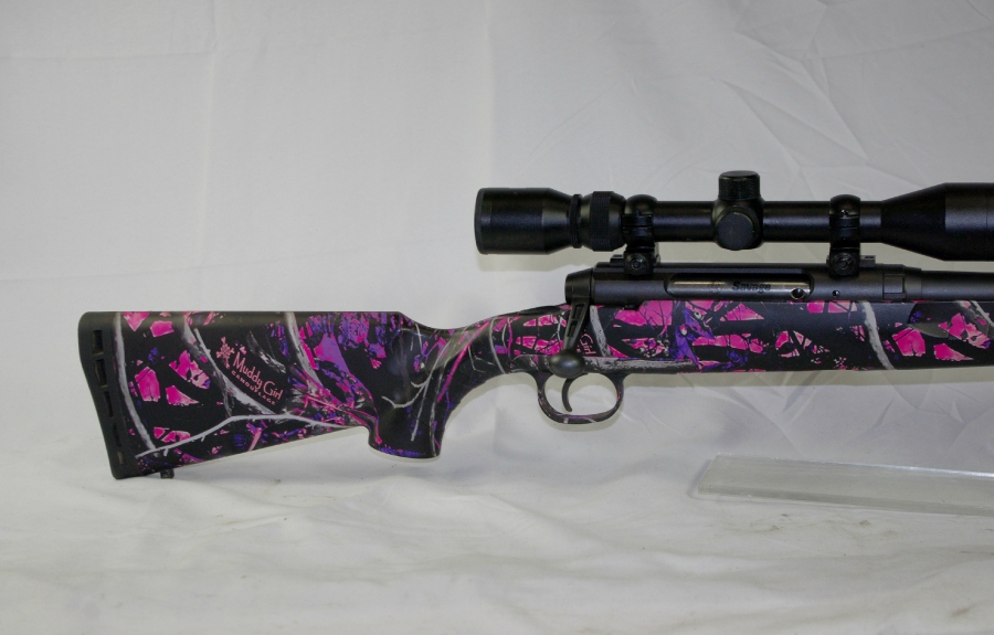 Savage Arms Corp. Axis Muddy Girl Camo W/Scope Great Deal Lk 7mm-08 Rem ...