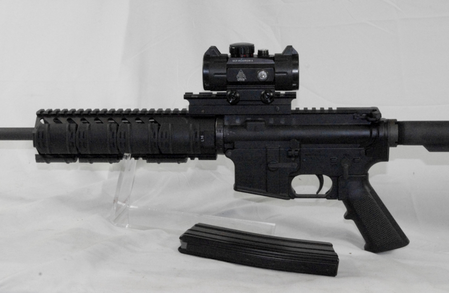 Dpms Panther Arms A-15 Multi Cal Lower Flat Top Upper Red/Green Dot ...