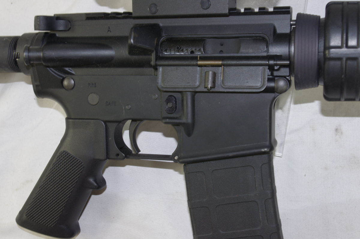 Dpms Panther Arms Model A15 Retractable Stock 16" Barrel Aim Sports Red ...