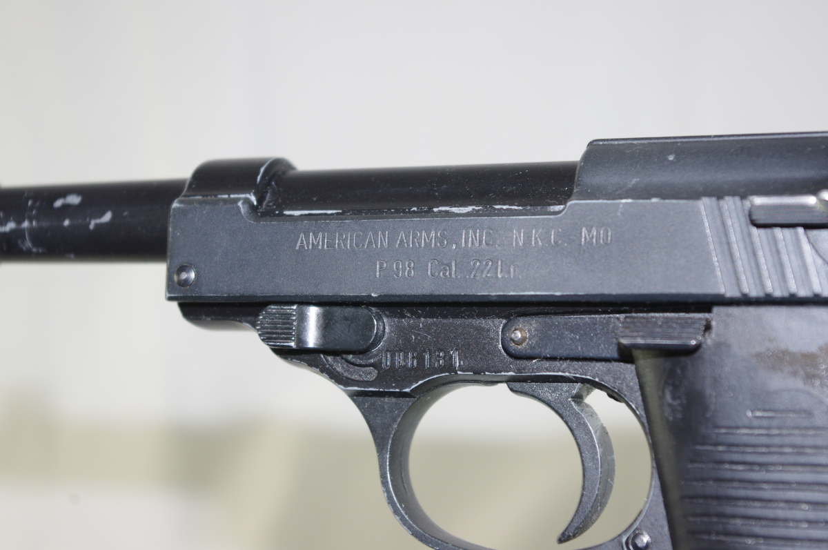 American Arms - PARTS GUN Model P98 P38 style NON Functioning - Picture 4