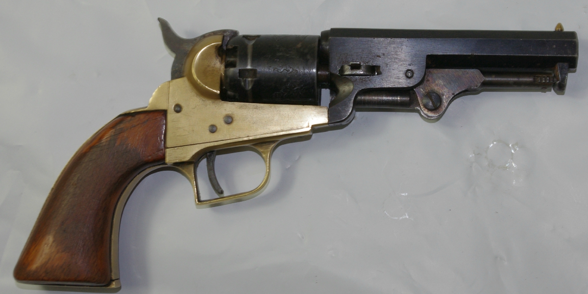 Fie Italy Parts Gun 31 Cal Black Powder Revolver Great Deal Lk .31 ...